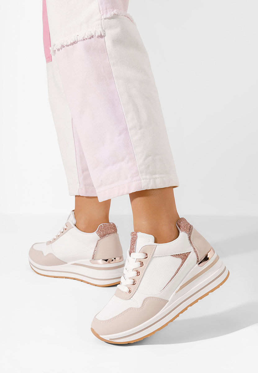 Ružové dámské botasky Bienna Zapatos